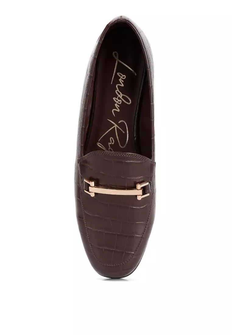 Buy London Rag Brown Smart Horsebit Loafers 2025 Online | ZALORA ...