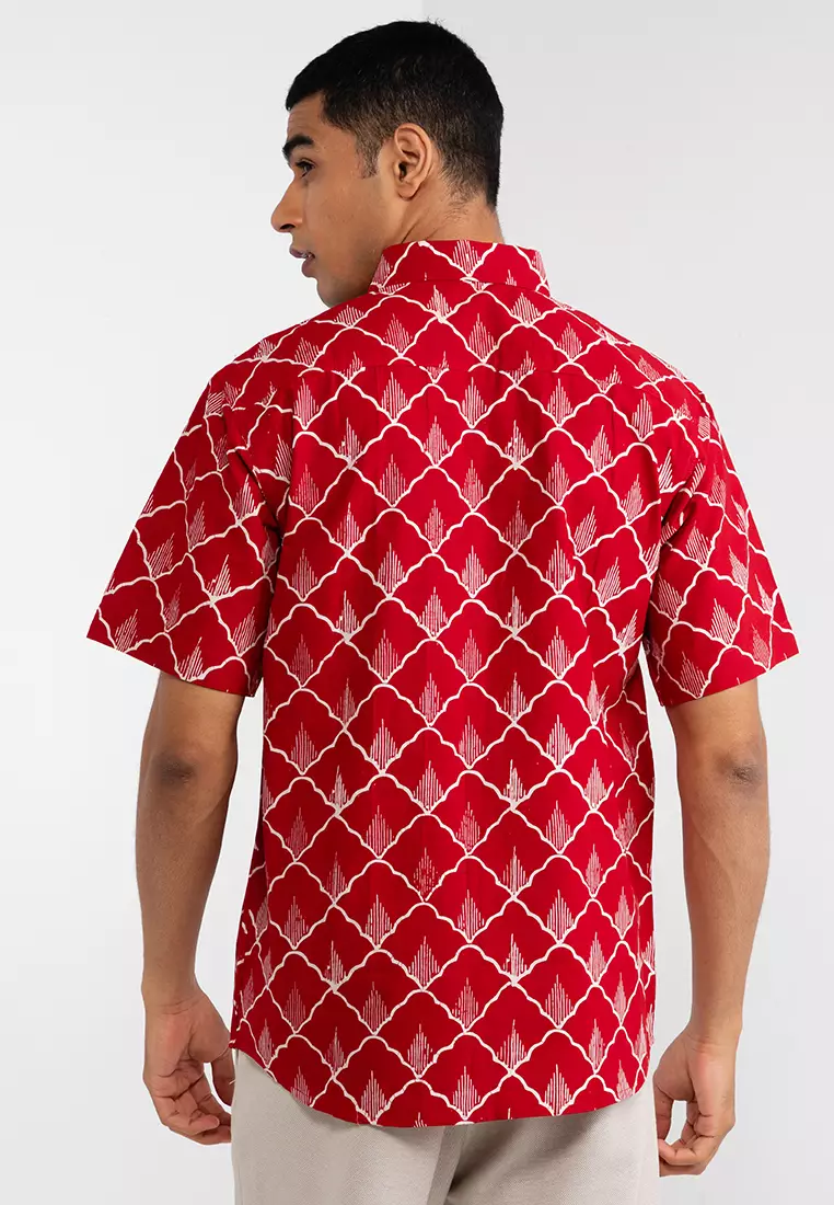 Buy TUSCA Nuansa Batik Kemeja 2025 Online | ZALORA