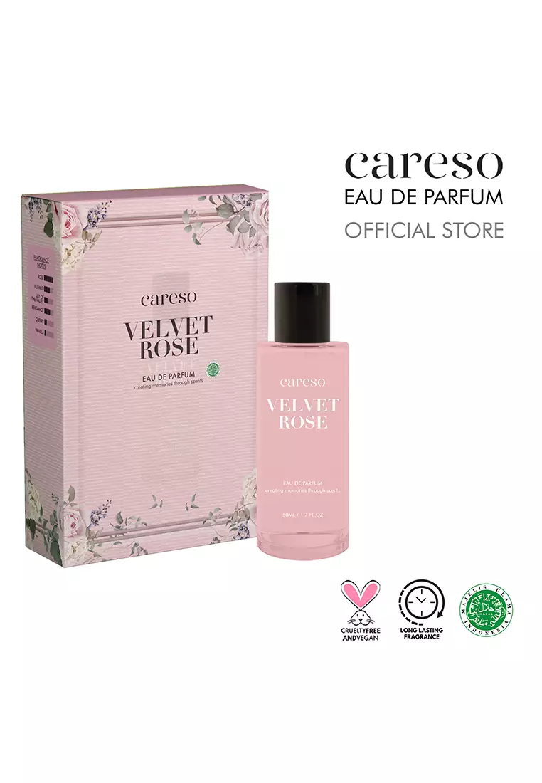 Jual CARESO CARESO - Velvet Rose EDP - 50ML Original 2025 | ZALORA ...