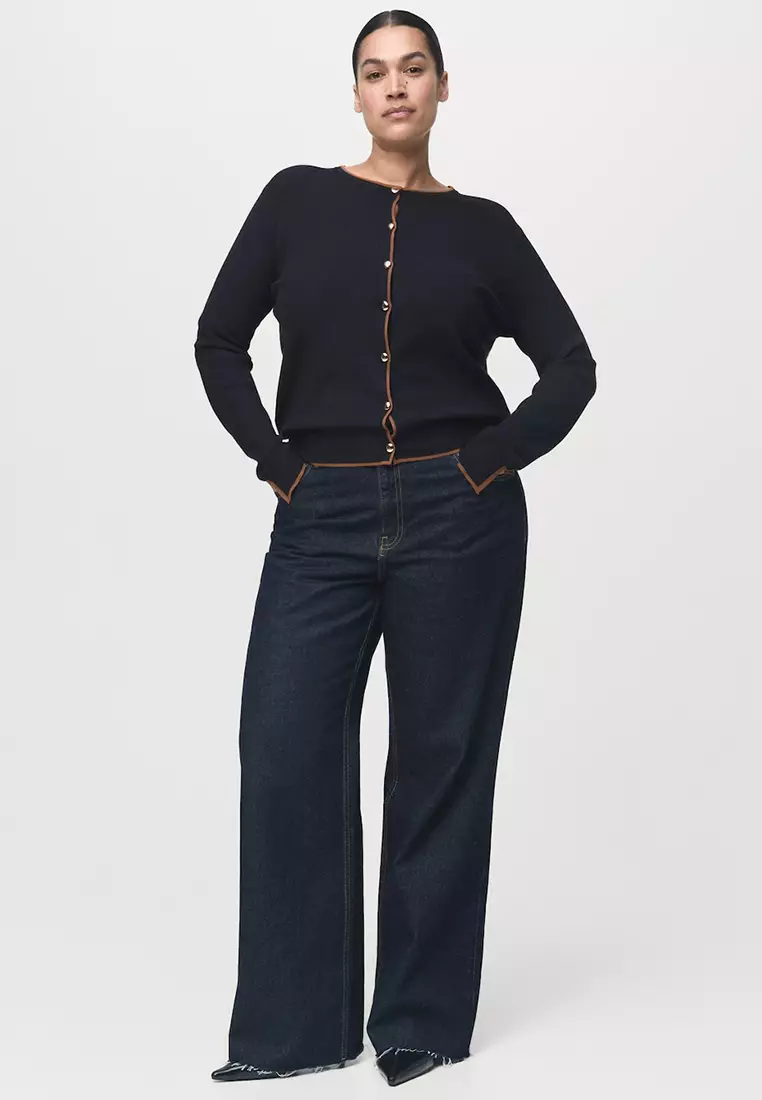 Buy Mango Cardigan with Cuff Opening Online | ZALORA Malaysia