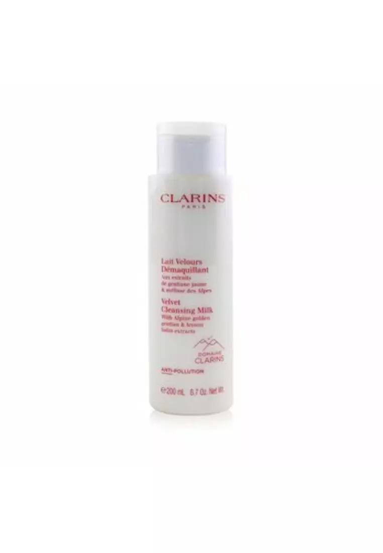 Buy Clarins Velvet Cleansing Milk 200ml,6.7oz Alpine golden & lemon ...