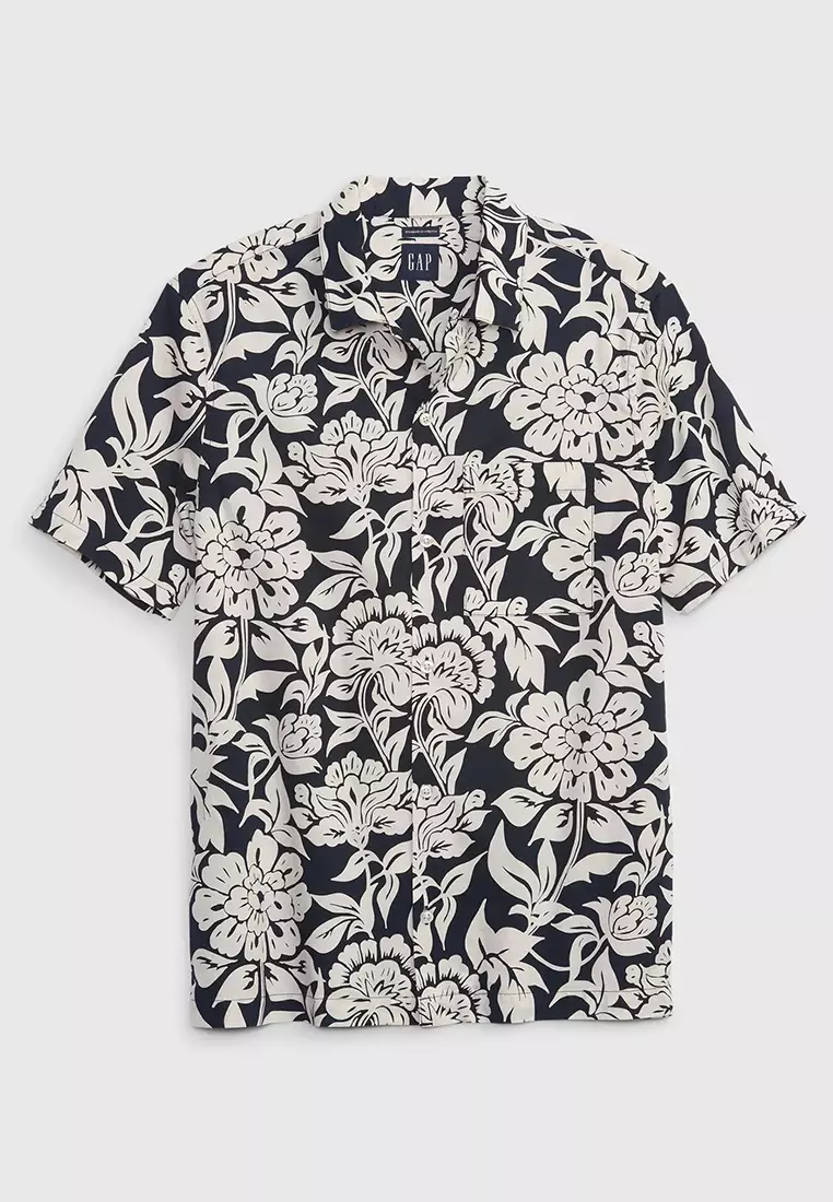 Gap floral shirt store