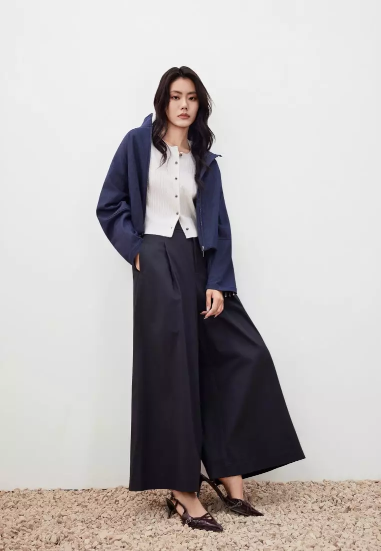 Buy G2000 G2000 Denim Like Stand Collar Jacket 2026 Online | ZALORA