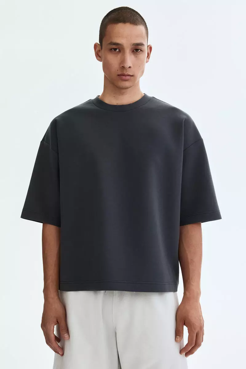 Buy H&M Oversized Fit Scuba T-shirt 2026 Online | ZALORA