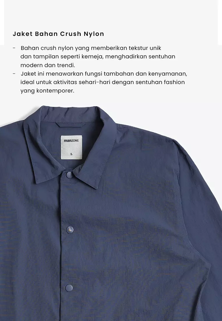 Jual Manzone MANZONE - Jacket Pria Grisail - Grey Original 2025 ...