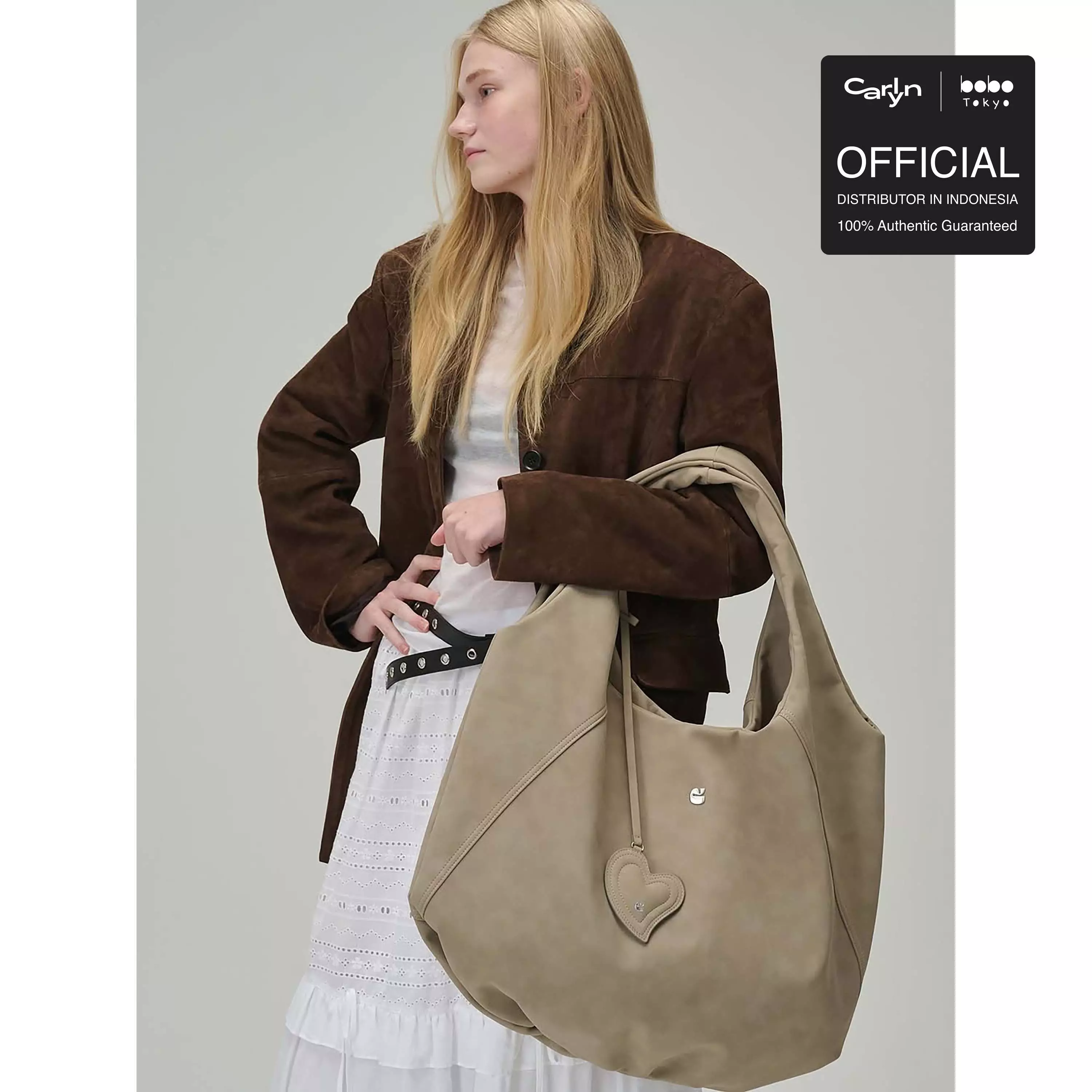 Jual Carlyn Tas Carlyn - Monde Suede - Official Bobo Tokyo Original 2025 | ZALORA Indonesia