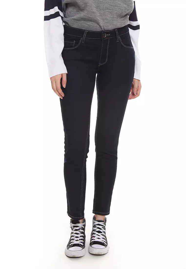Jual 2nd Red 2RW Skinny Jeans Eternity Black 1901 Original 2026 ...