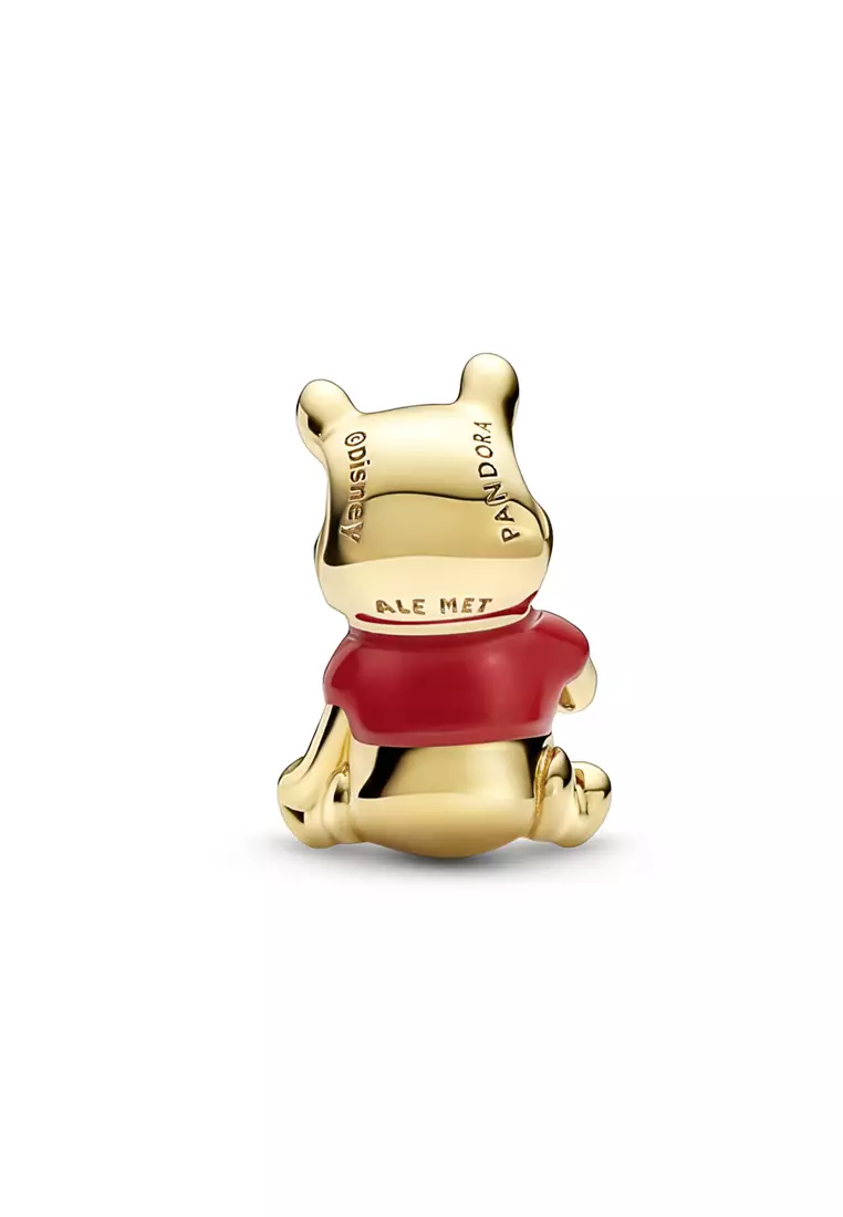 Buy PANDORA Pandora x Disney 14k Gold Plated Winnie the Pooh Bear Charm Online | ZALORA Malaysia