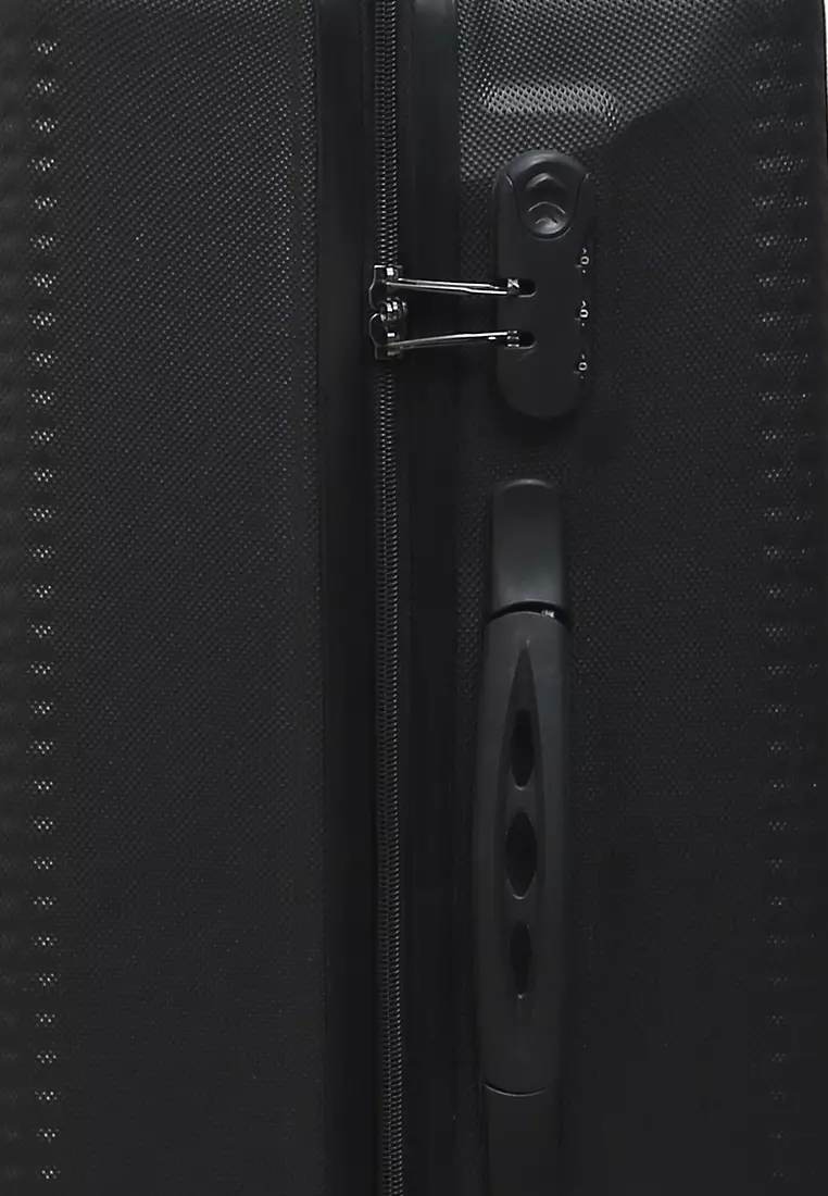 Jual Hamlin Isvara Tas Koper Hardcase One Set Unisex Large Compartment Suitcase Code Lock System ...