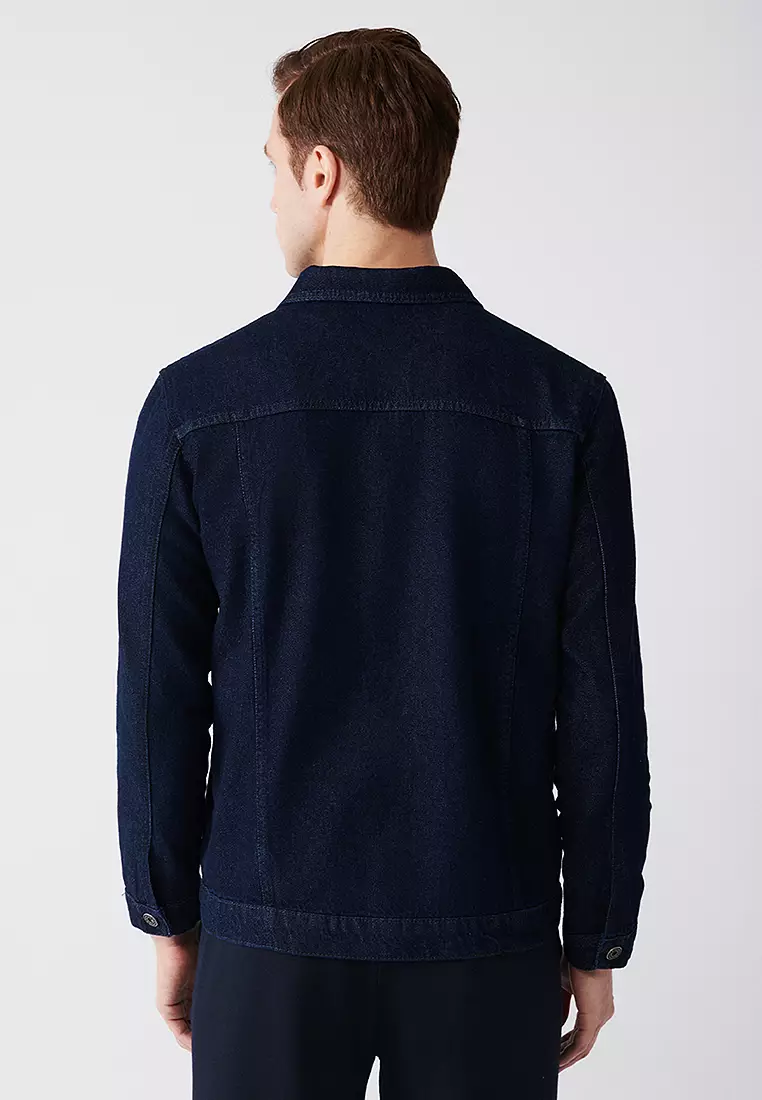 Buy Avva Denim Jacket with Pockets 2025 Online | ZALORA