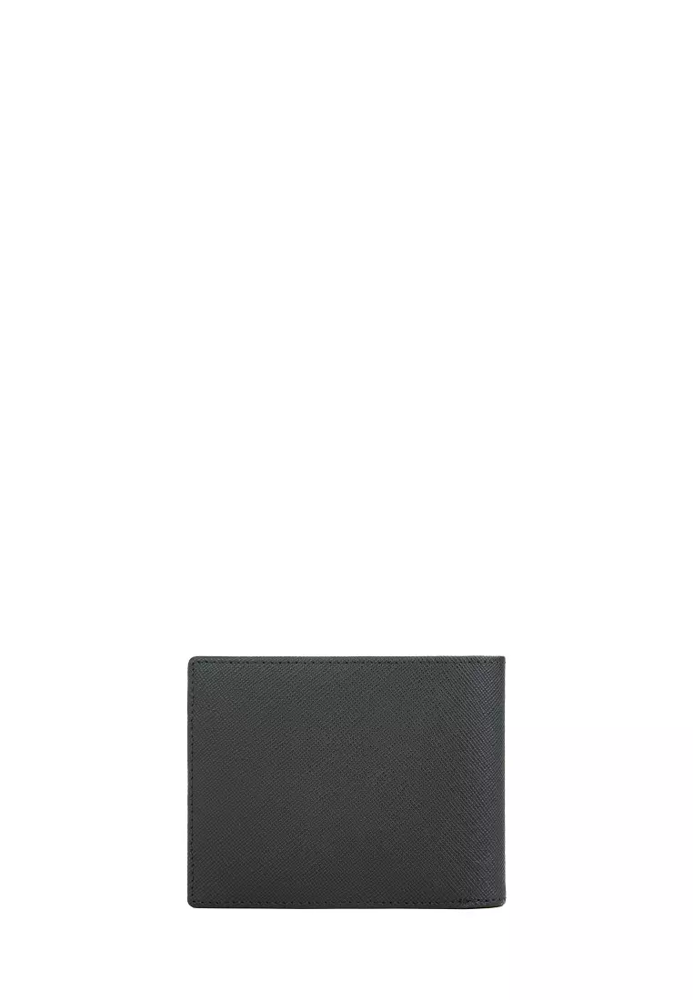 Buy BONIA Black Hugo Card Wallet with Coin Compartment 2025 Online ...