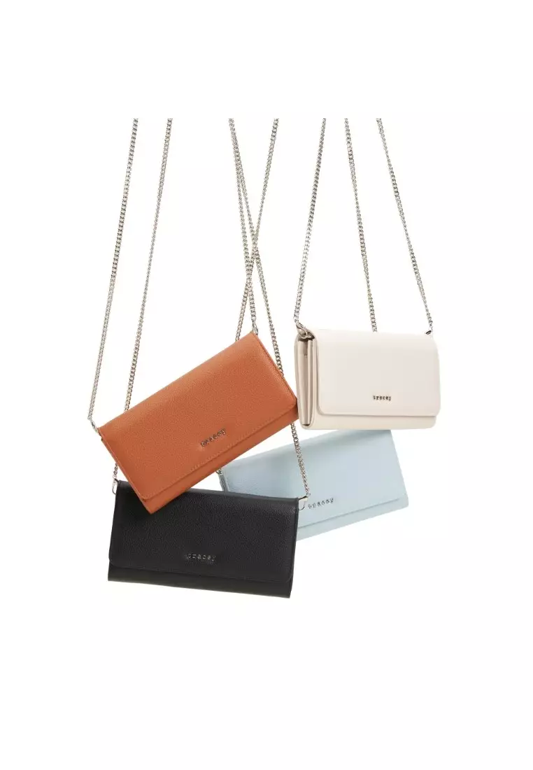Buy Tracey Front Flap Long Wallet with Detachable Chain Strap 2025 ...