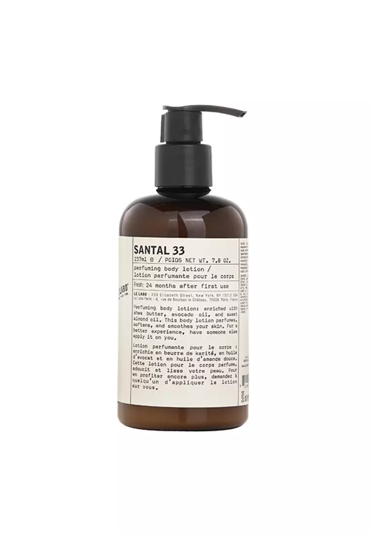 Buy Le Labo LE LABO - Santal 33 Body Lotion 237ml 2026 Online | ZALORA