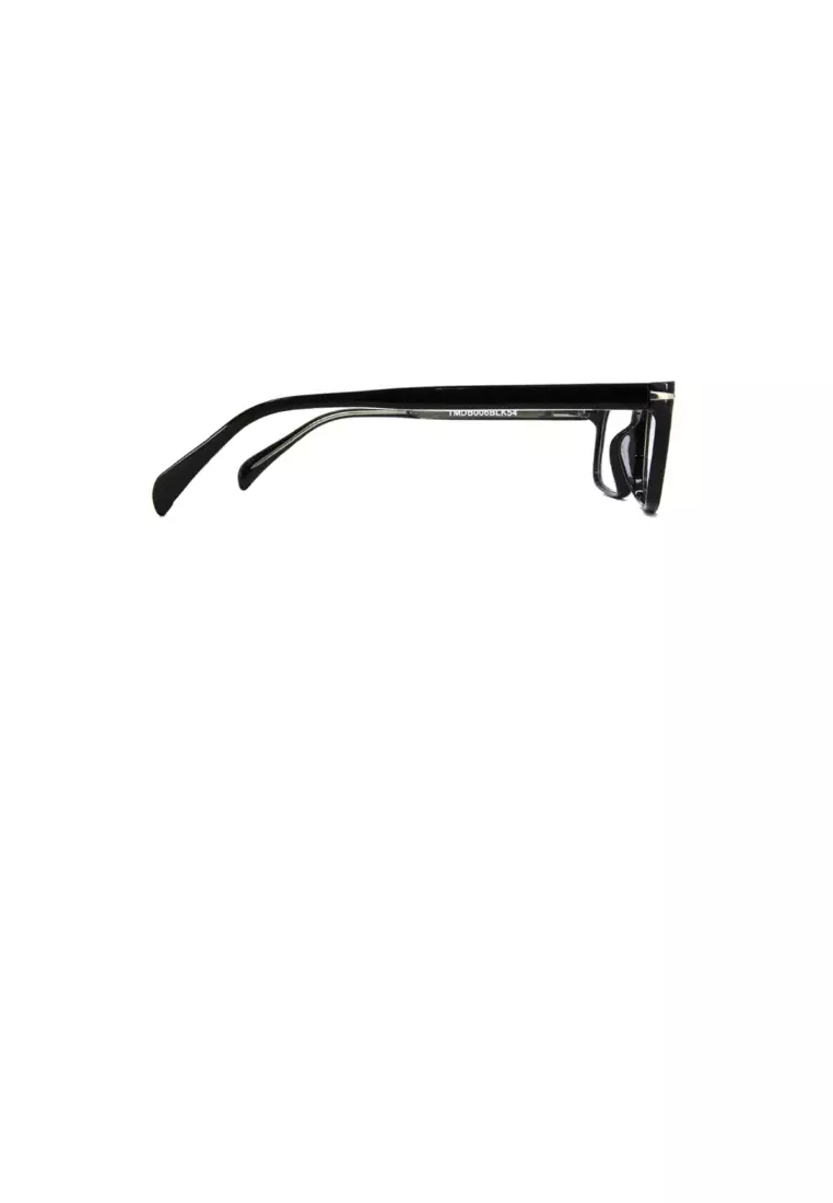 Buy Tony Morgan Tony Morgan Men's Black Tr 90 Rectangle Eyeglasses ...