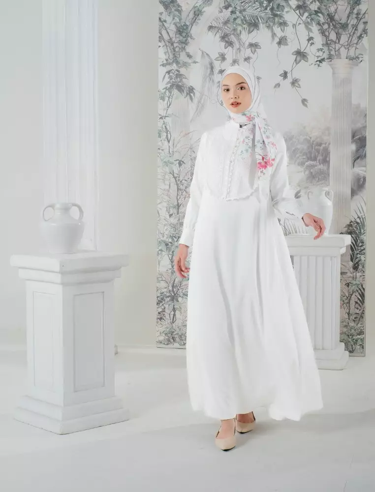 Jual ZOYA Zoya MANDEVILLA Dress - Gamis Muslim Wanita Wudhu Friendly ...