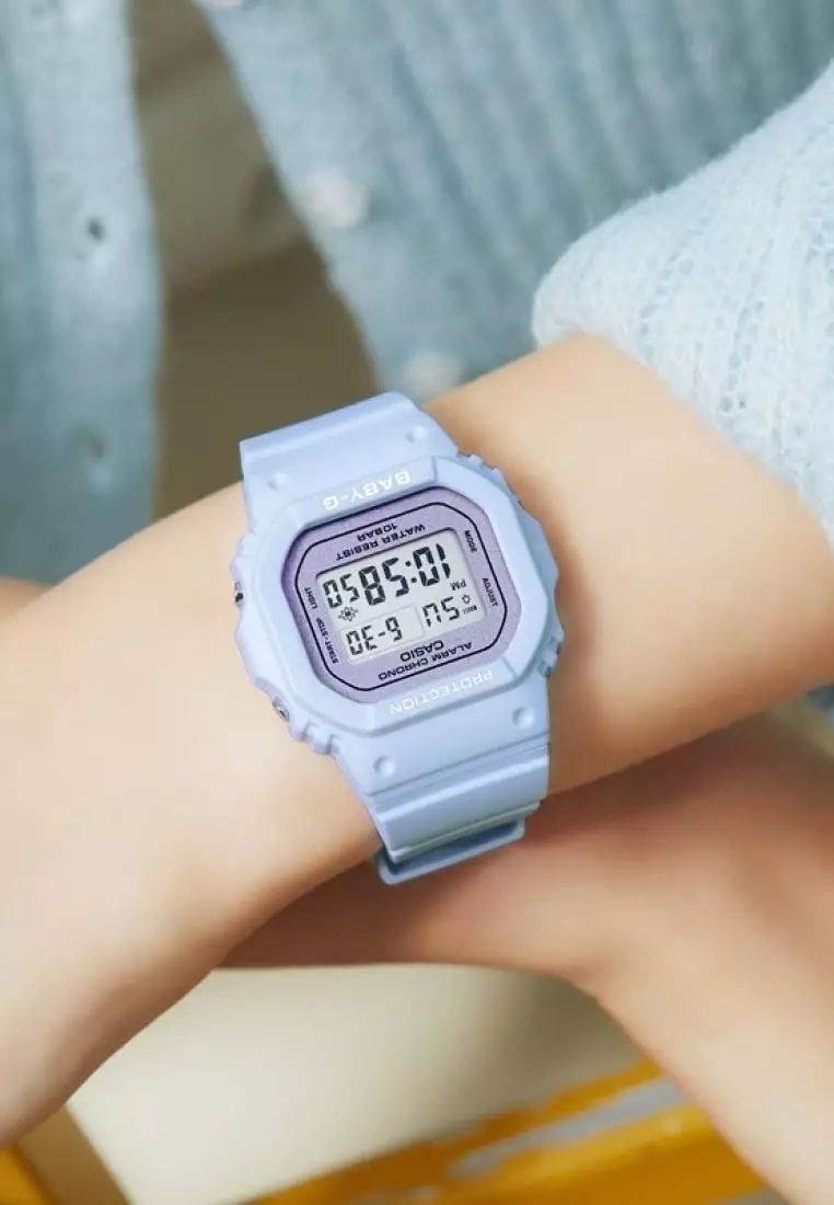 Buy Casio Casio Baby-G Standard Digital- Analog Blue Watch BGD-565SC ...