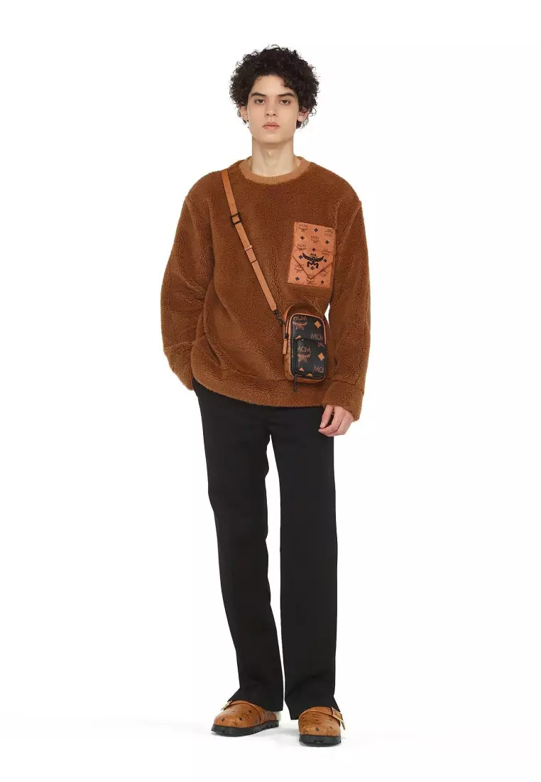 Buy MCM Aren Crossbody Phone Case in Monogram Mix 2025 Online | ZALORA ...