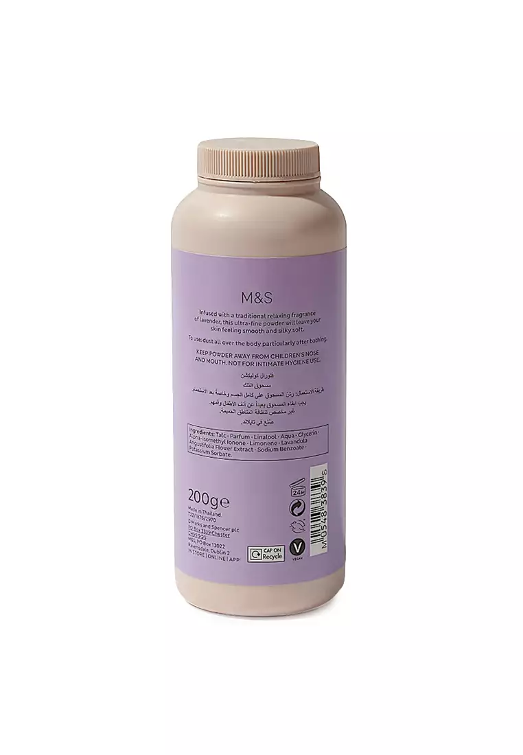 Jual Marks & Spencer Lavender Talcum Powder 200g Original 2026 | ZALORA ...