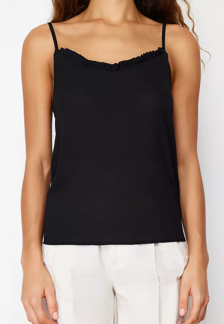 Trendyol Polyester Cami Top 2025 | Buy Trendyol Online | ZALORA Hong Kong