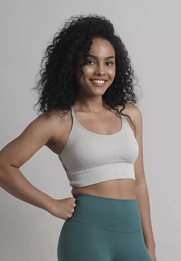 Buy Lotus Activewear Core Collection: Lana Cross Back Seamless Sports ...