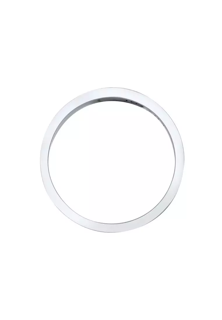 Buy Kuzzoi Men's Silver Herringbone Band Ring – Oxidised 2026 Online ...