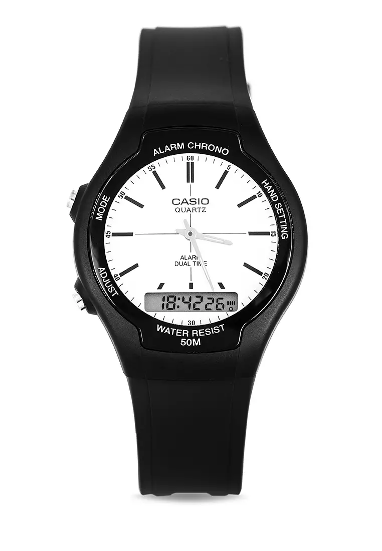 Buy Casio Digital Analog Watch AW-90H-7EVDF 2025 Online | ZALORA ...