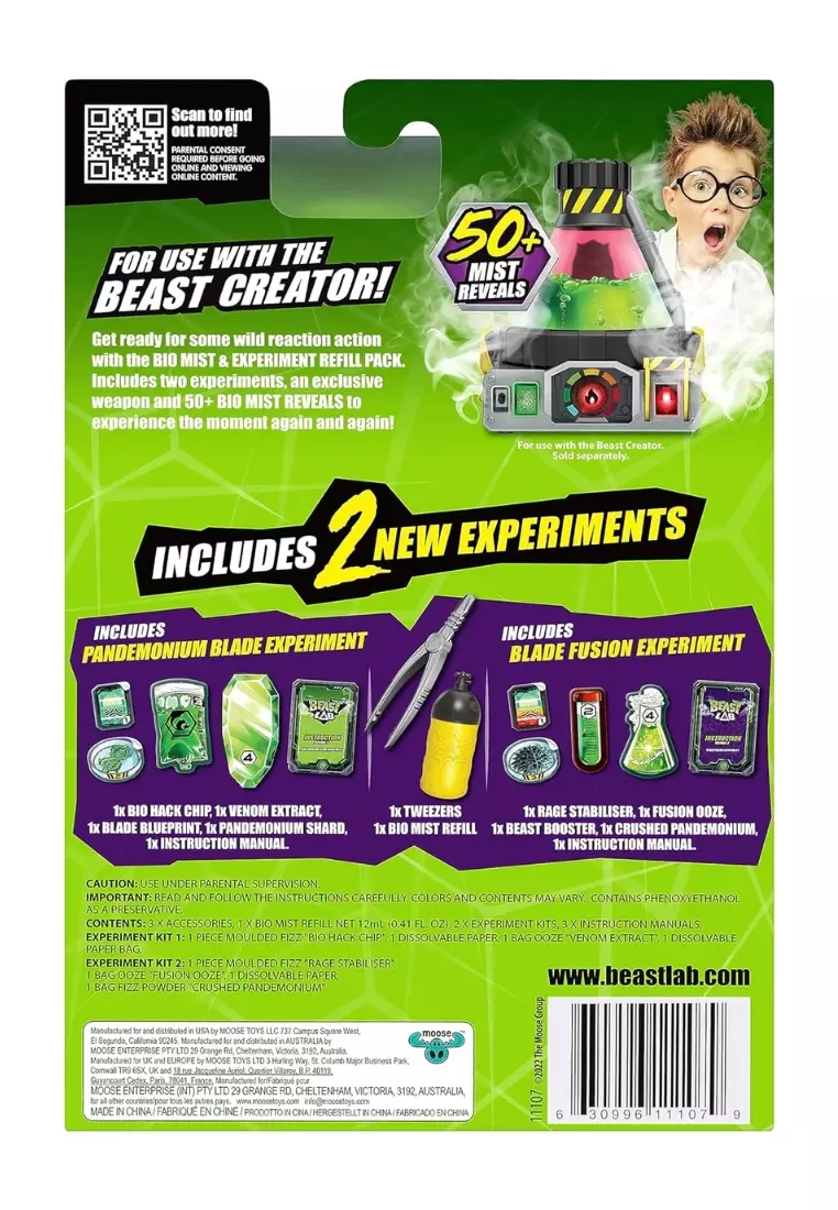 Buy Beast Lab Beast Lab Bio Mist and Experiment Refill Pack. Includes 2 ...