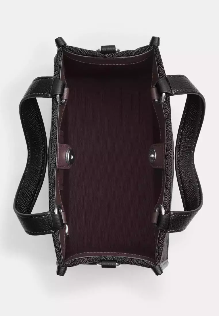 Jual Coach Coach Dempsey Tote 22 In Signature Jacquard With Star ...