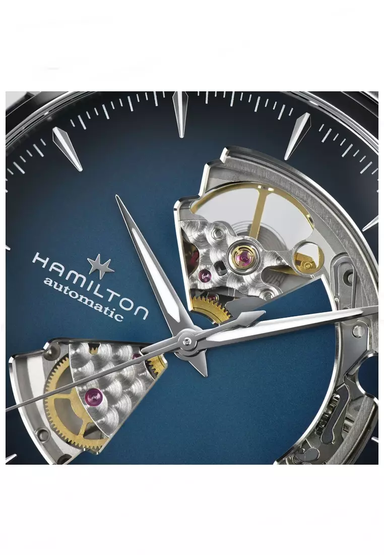 Hamilton JAZZMASTER OPEN HEART AUTOMATIC MEN WATCH (HMT-H32675140) 2025 ...