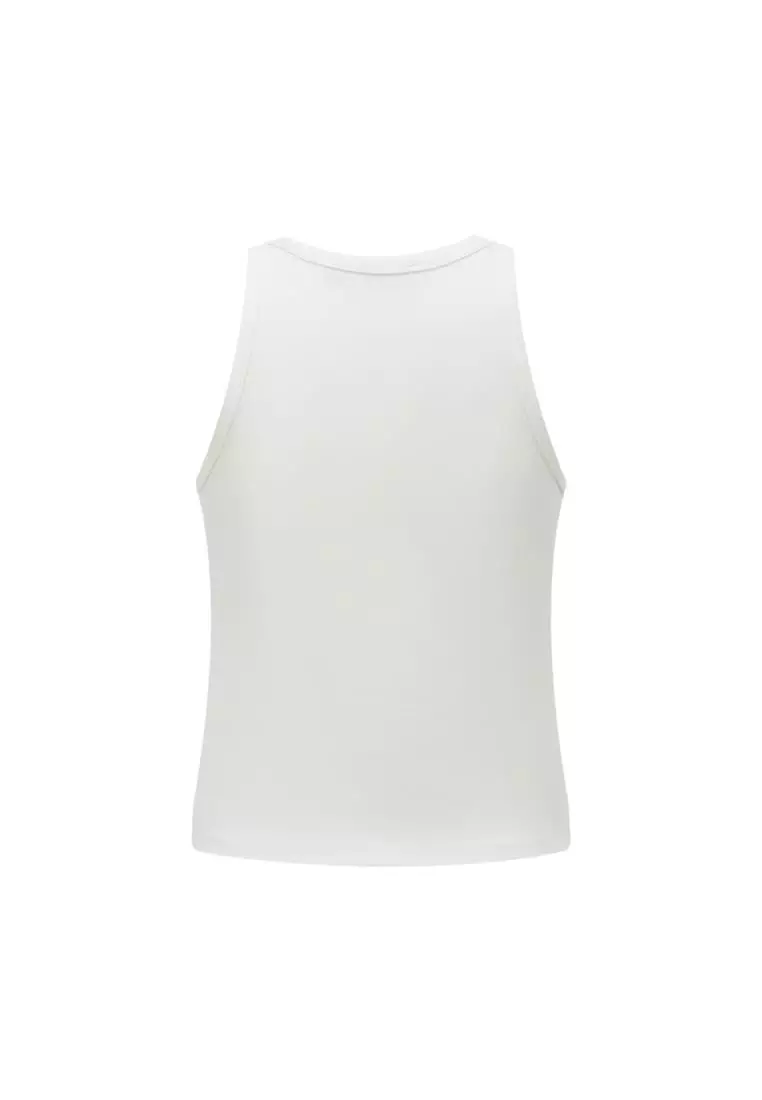 Buy G2000 Ribbed Racercut Tank Top 2025 Online | ZALORA