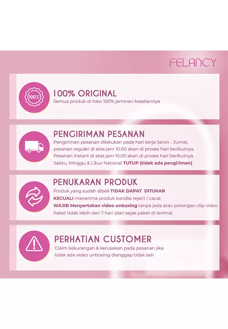 Jual Felancy Felancy Daily Panty 075-10002 - Black Original 2025 ...
