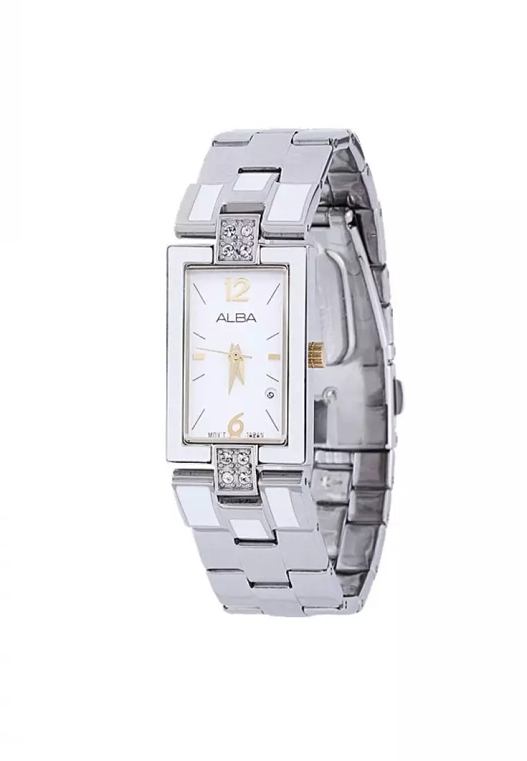 Jual Alba Jam Tangan Wanita Alba Ladies AH7C05 Strap Stainless Steel ...