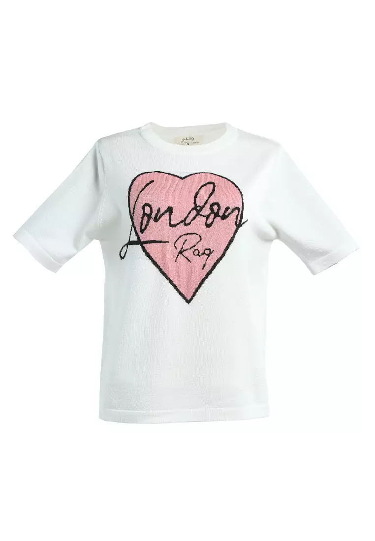 Buy London Rag White London Rag Graphic T-Shirt 2025 Online | ZALORA