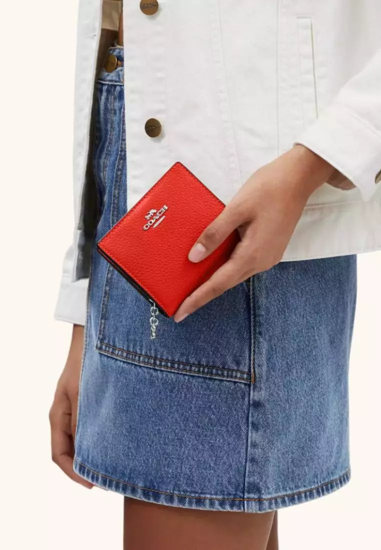 Jual Coach Coach Snap Wallet Miami Red Original 2024 | ZALORA Indonesia