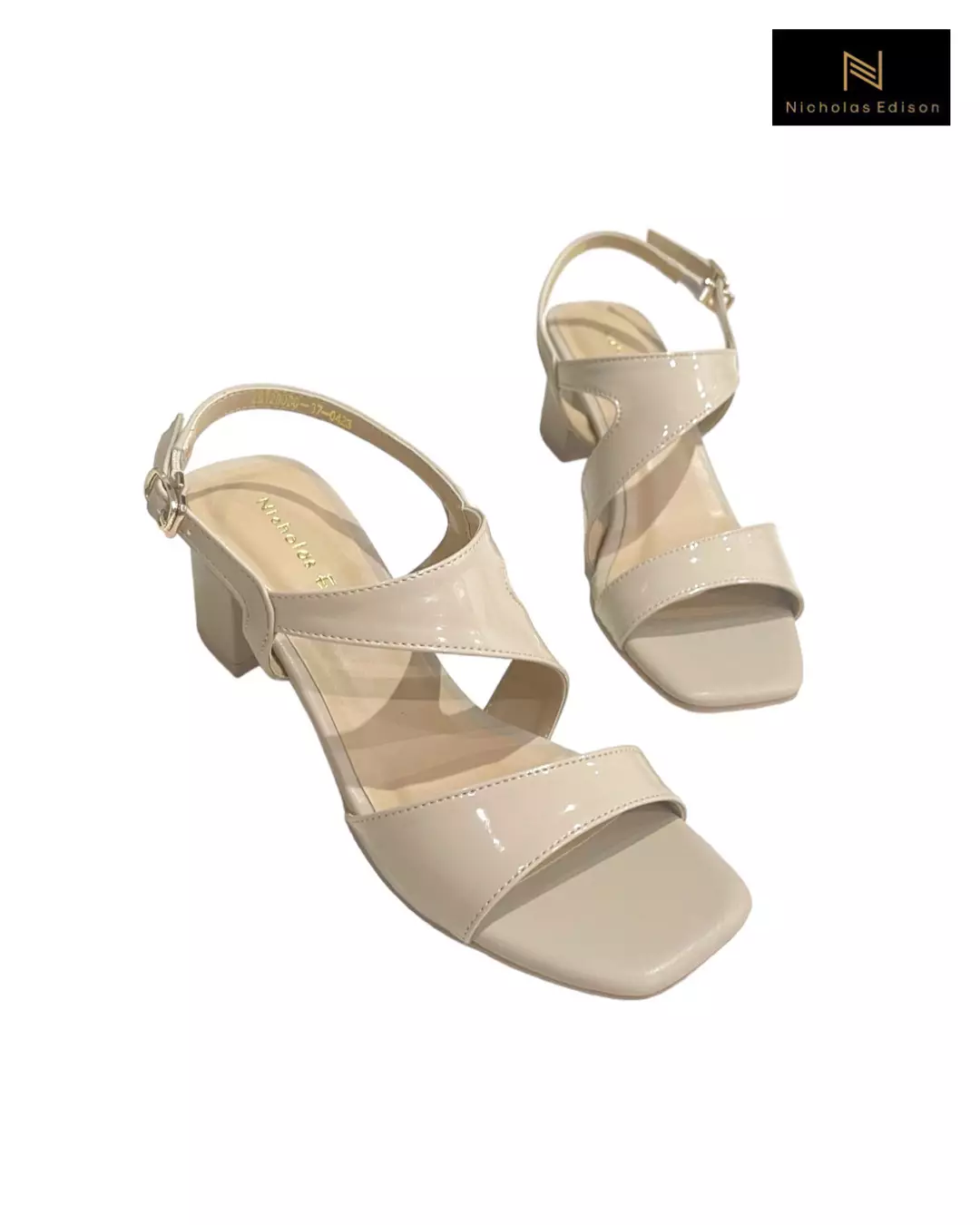 Jual NICHOLAS EDISON Nicholas Edison Heel Heidi Beige Original 2025 ...
