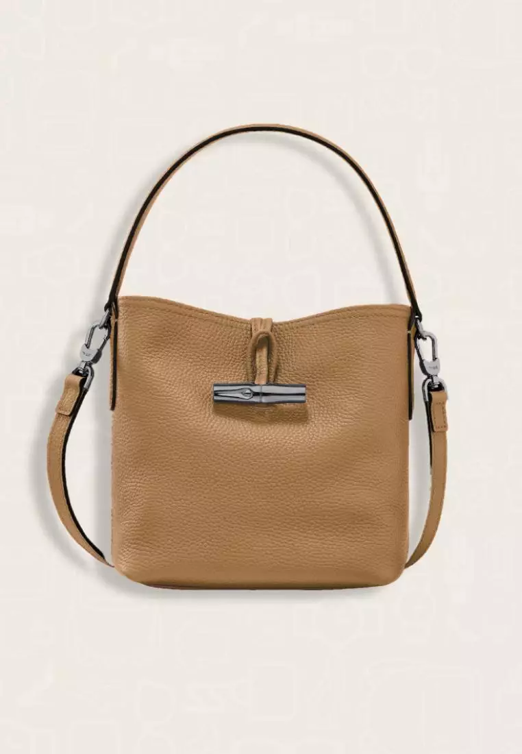 Jual LONGCHAMP Longchamp Le Roseau Essential XS Bucket Bag Fawn ...