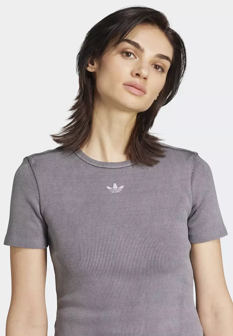 Buy ADIDAS Essentials Washed Short Sleeves Dress Online | ZALORA Malaysia