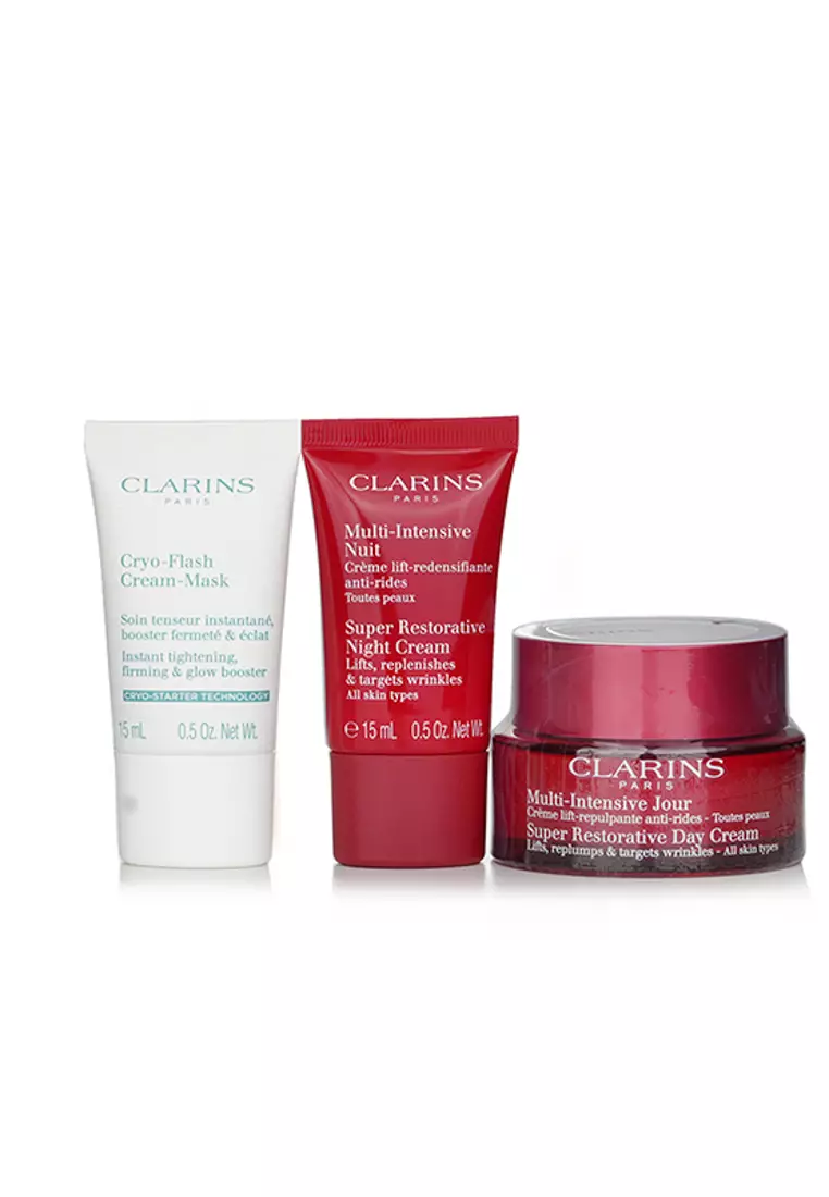 Buy Clarins CLARINS - Rituale Multi Intensive Set: 3pcs+1bag 2024 ...