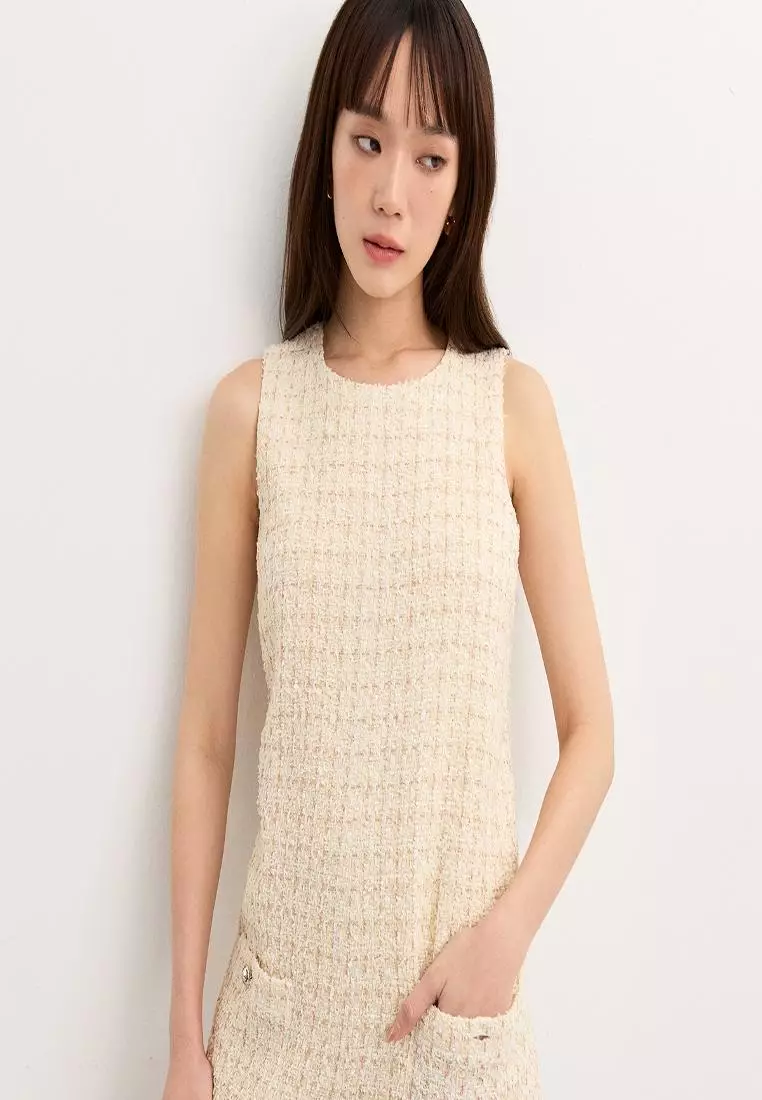 Buy Pomelo Tweed Romper 2026 Online | ZALORA Philippines