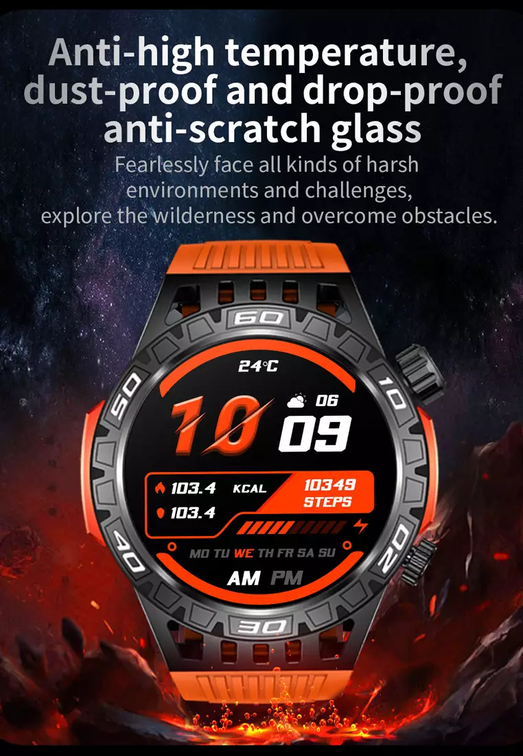 Jual Simbojoy Smart Watch HT22 1.46 inch TFT HD Screen Jam Pintar SOS ...