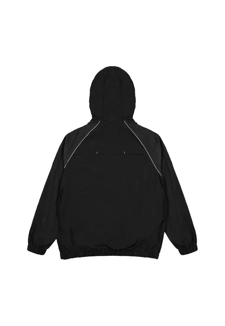 Jual 3SECOND 3Second Men's Jacket Zipper Hoodie Regular Fit Taslan ...