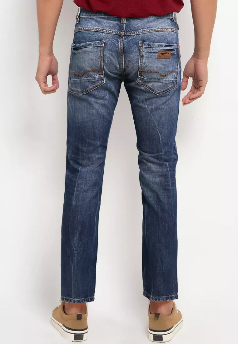 Jual Cardinal Cj Denim Etrick Original 2025 | ZALORA Indonesia
