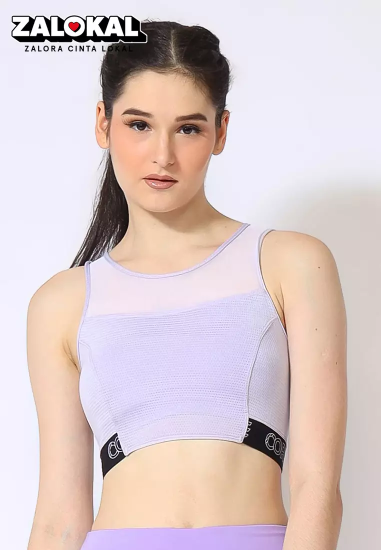 Jual Corenation Active Premium Victoria Bra - Lilac Original 2025 ...