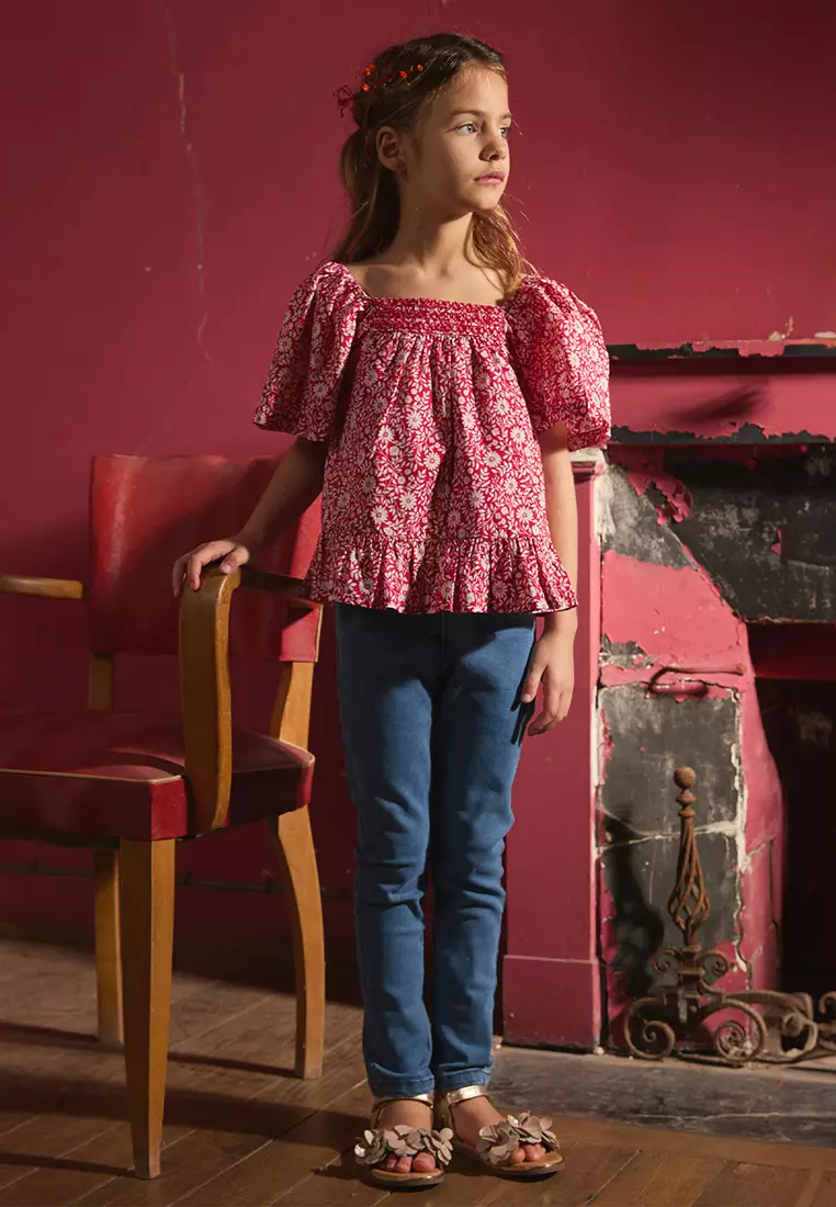 Buy Sergent Major Floral Smock Blouse 2025 Online | ZALORA