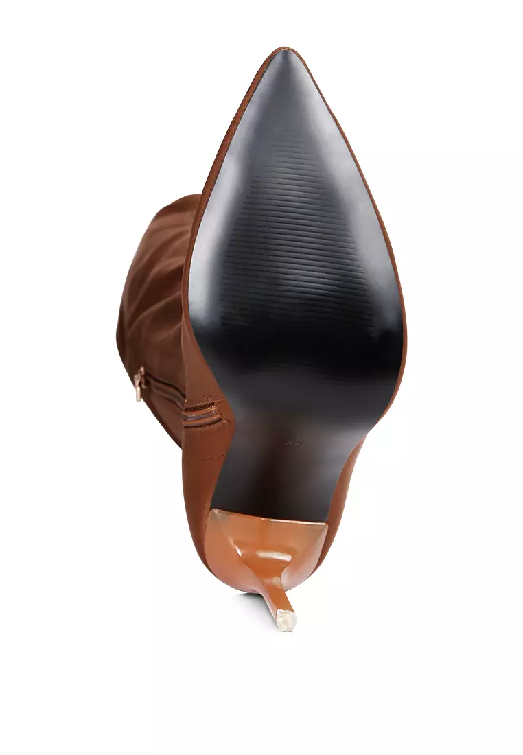Buy London Rag Tan Superstretch Stiletto Long Boot 2024 Online | ZALORA ...