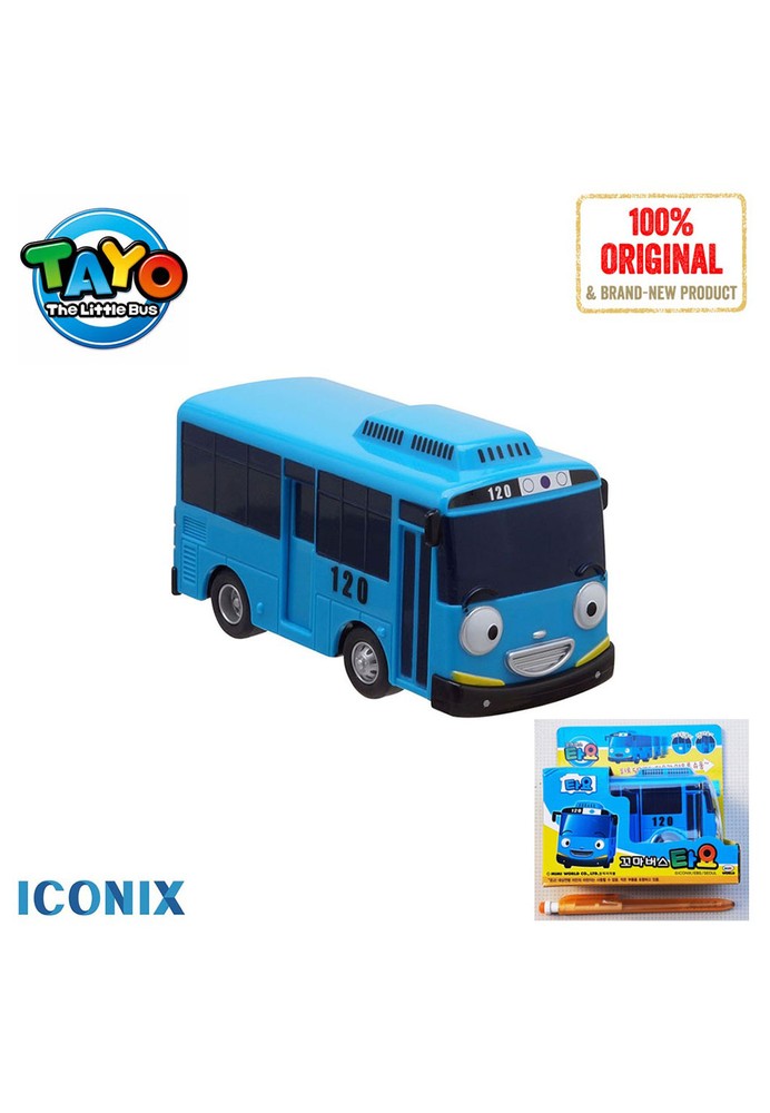 Jual Tayo The Little Bus Iconix Tayo The Little Bus Tayo Bus Blue ...