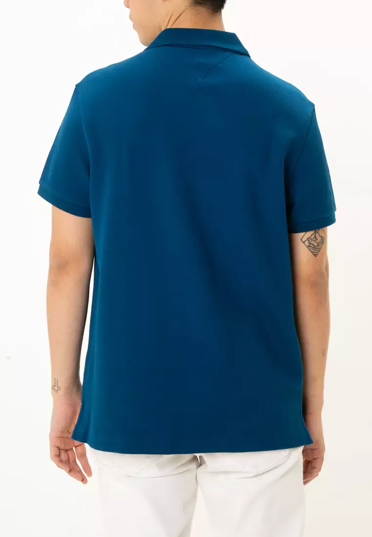 Buy Tommy Hilfiger Textured Reg Polo Shirt Online | ZALORA Malaysia