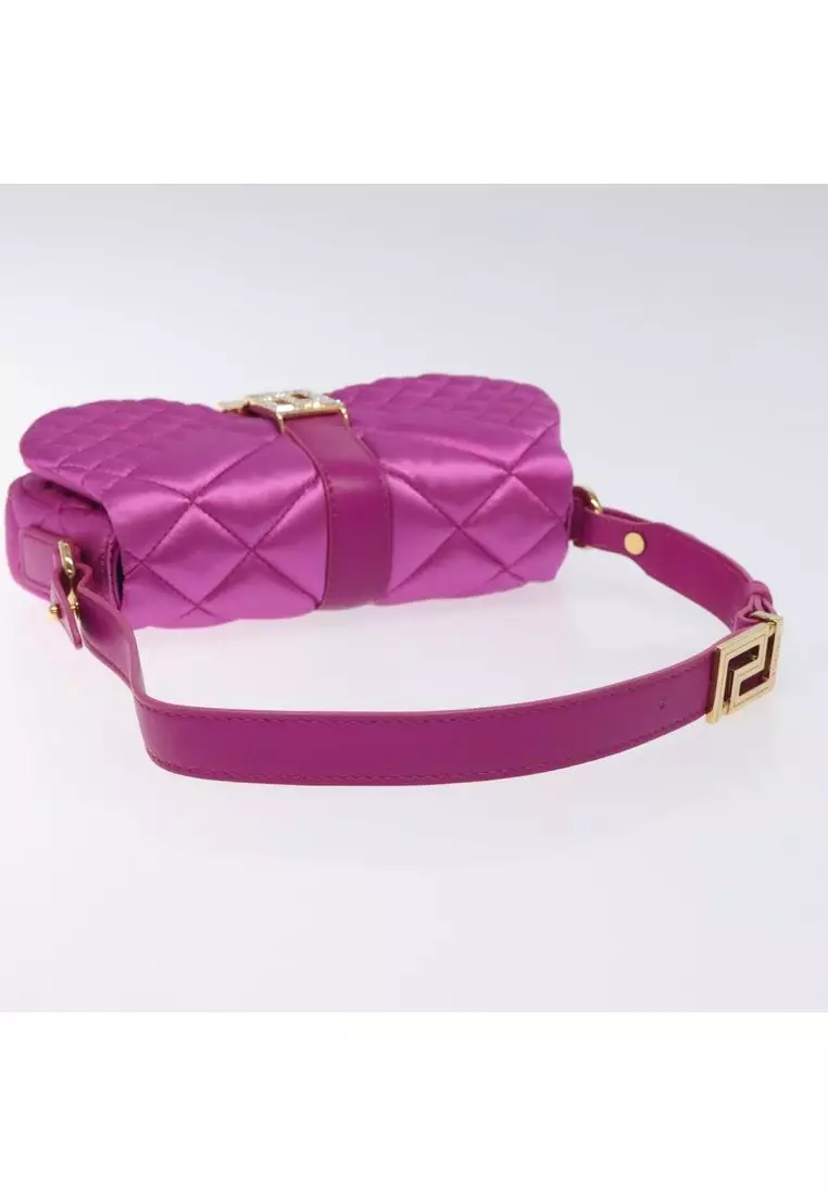 Versace Pre-Loved Versace Pink Silk Greca Goddess 2025 | Buy Versace ...