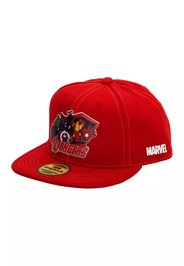 Jual Marvel Marvel Snapback The Avengers Cap Red Original 2024 | ZALORA ...