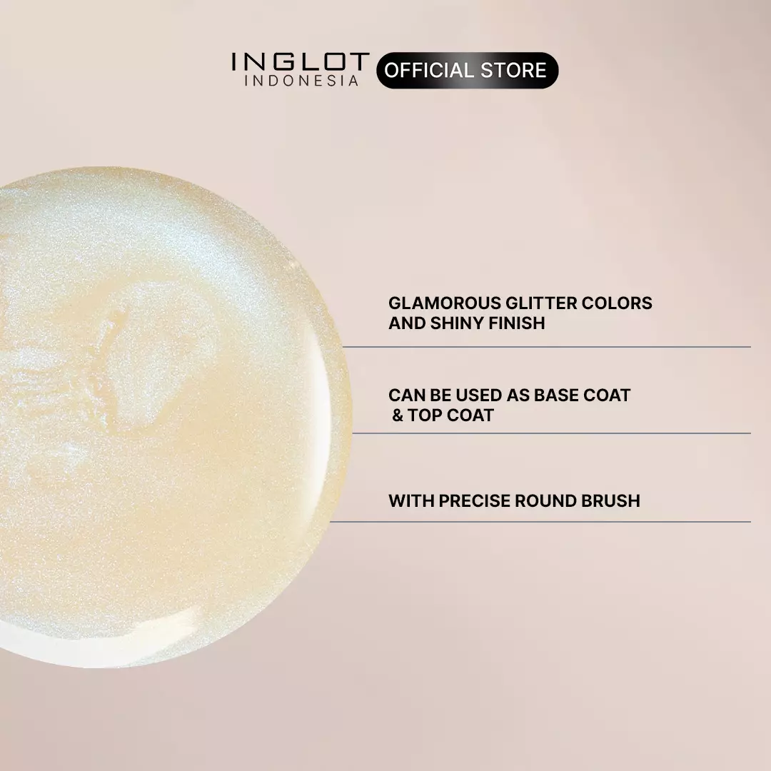 Jual INGLOT INGLOT Playinn Shimmer Nail Polish - 121 Moonlit Pearl ...